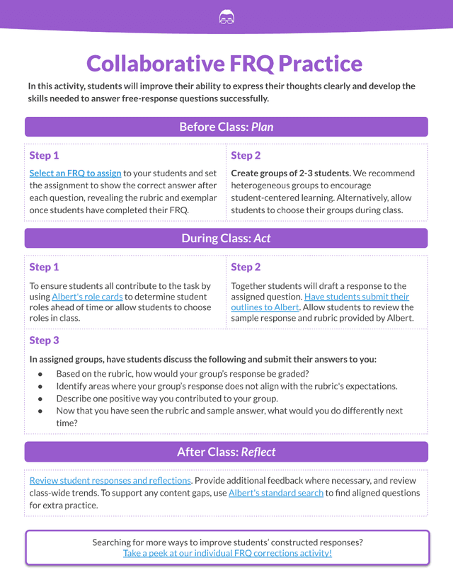 AP Supports | Albert